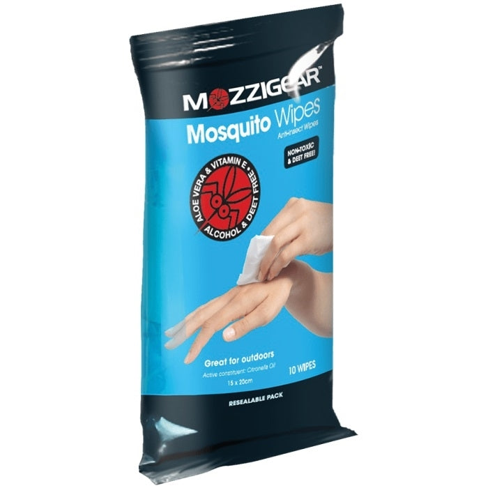 Mozzigear Mosquito Wipes – Glamp My Camp